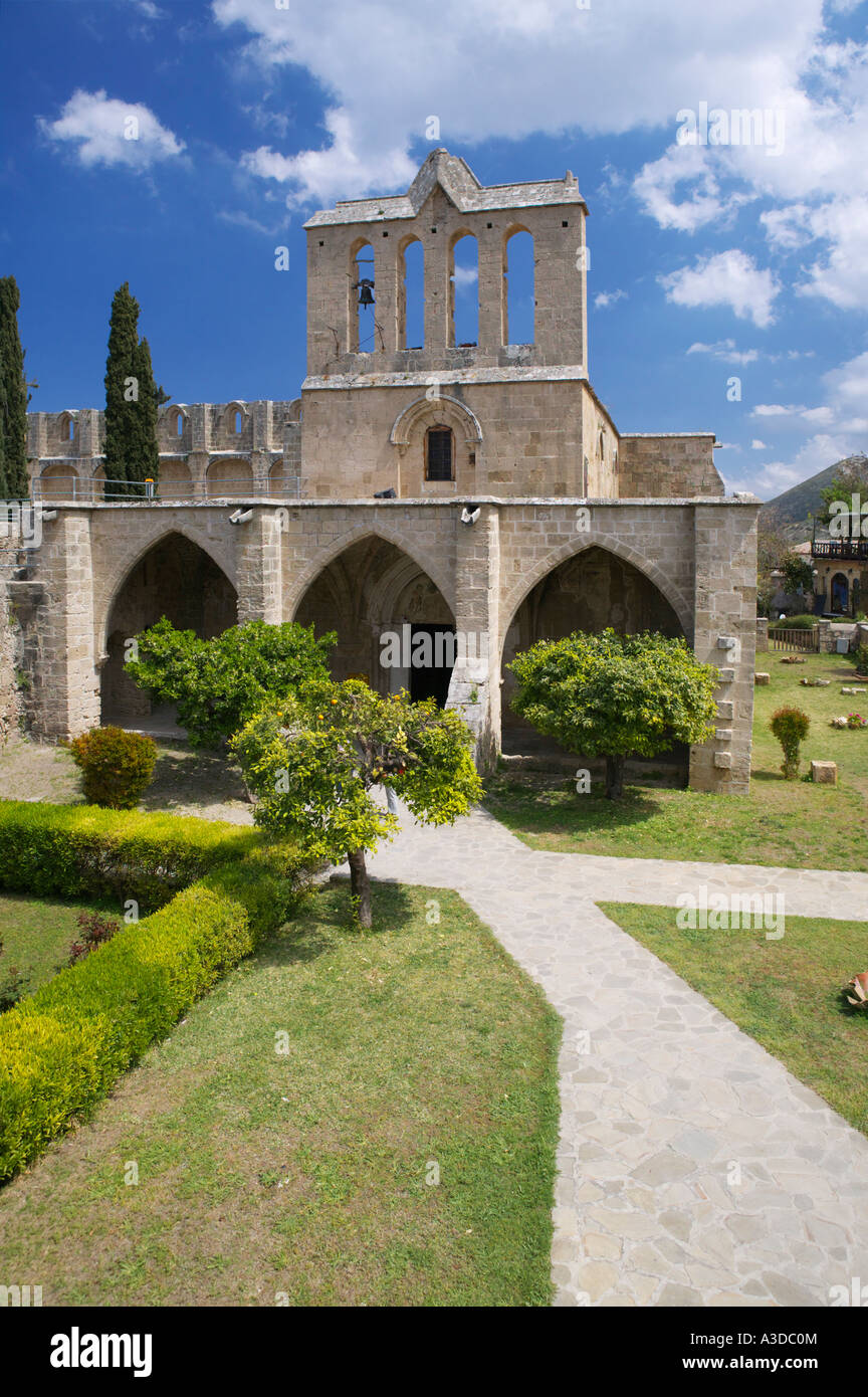 Bellapais abbey arch garden hi-res stock photography and images - Alamy