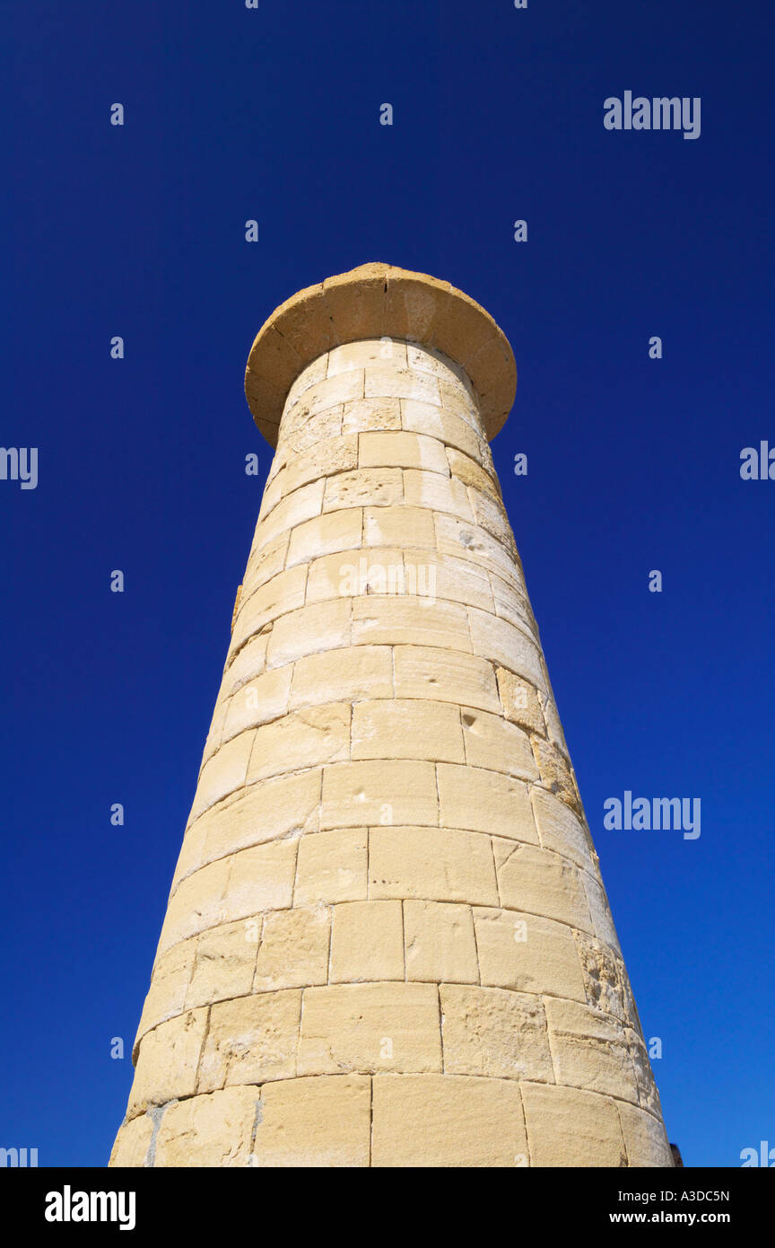 Northern Cyprus, Girne (or Kyrenia) harbour wall tower Stock Photo - Alamy