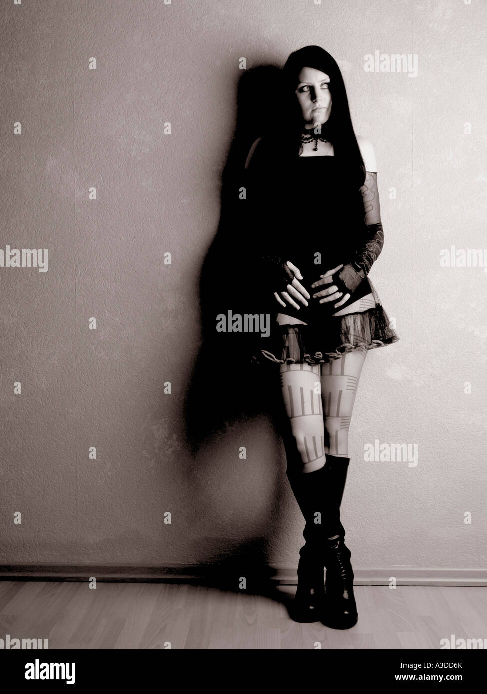 Goth girl hi-res stock photography and images - Alamy