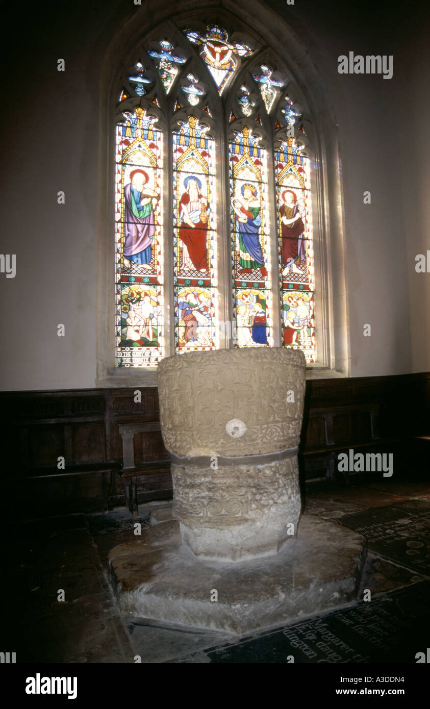 Deerhurst Saxon priory church of St Mary claimed to be the finest Saxon ...