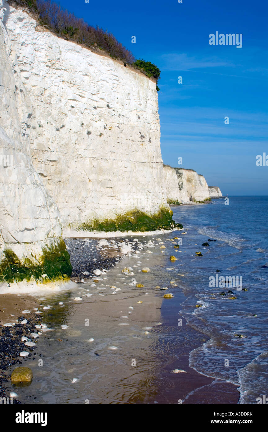 White cliffs at Ramsgate Kent Stock Photo - Alamy