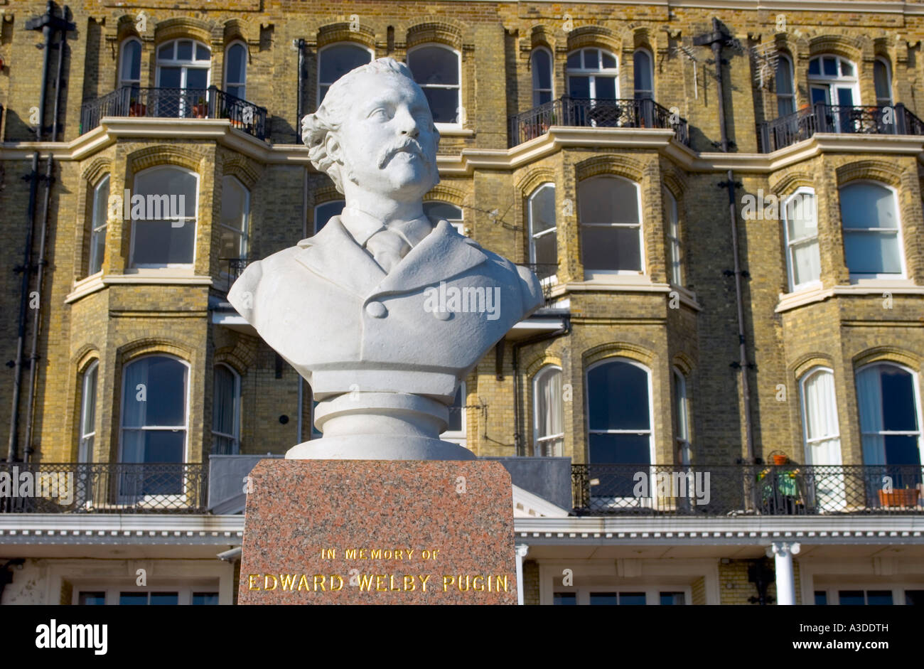 Statue of Edward Welby Pugin, son of Augustus Welby Pugin, and ...