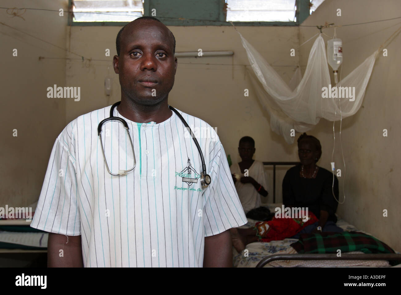 Yakish Eyapan a Kenyan MOH clinical officer who runs the VCT clinic at ...