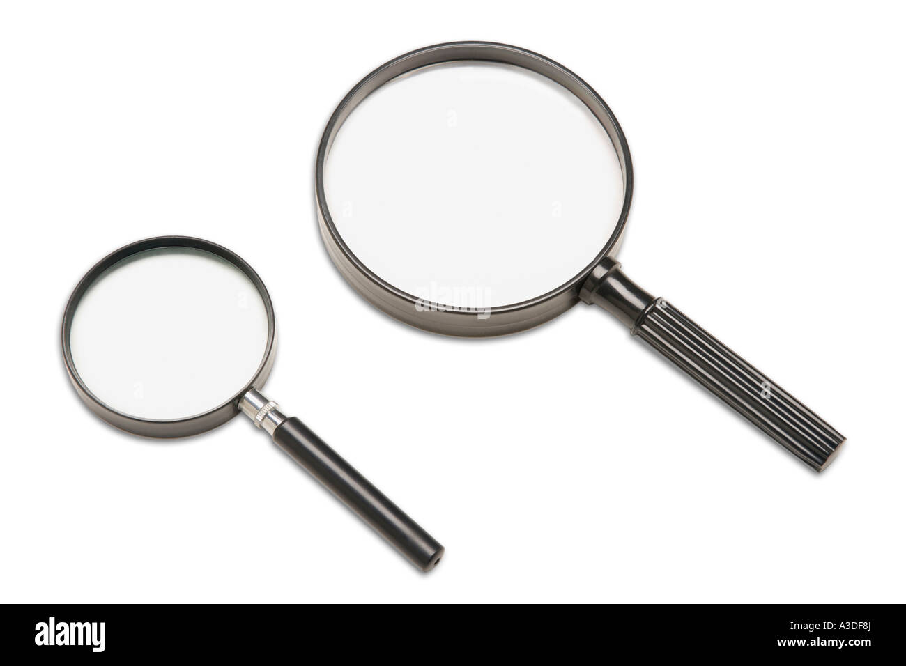 Two magnifying glasses Stock Photo - Alamy