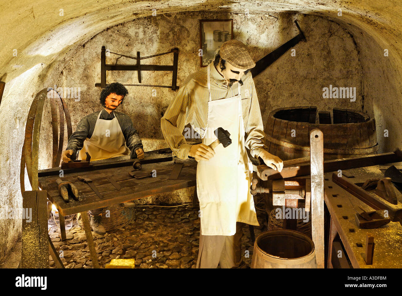 Barrel making tools hi-res stock photography and images - Alamy