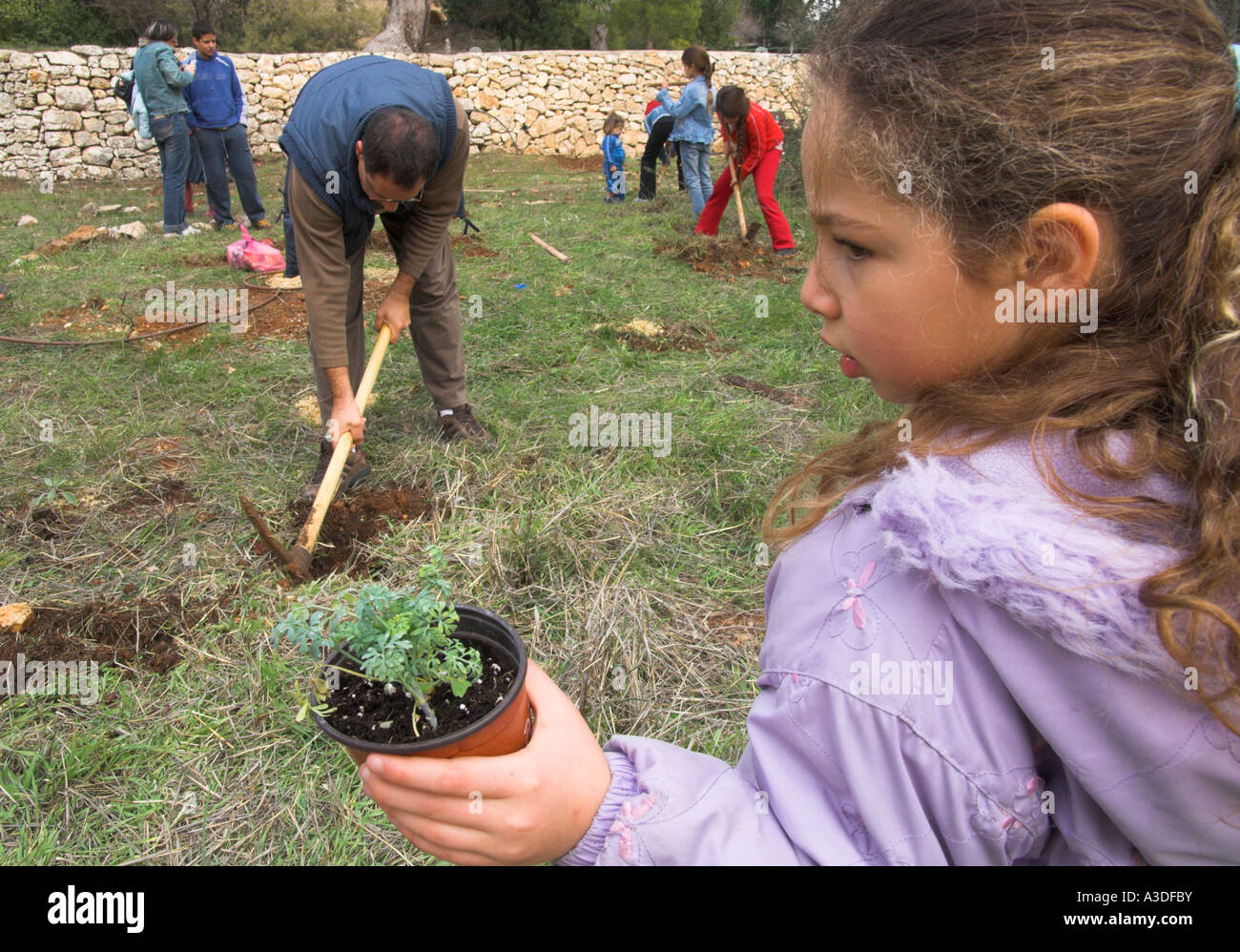 Israel Jerusalem Museum of Nature Tu Bishvat Jewish Festival of Trees ...