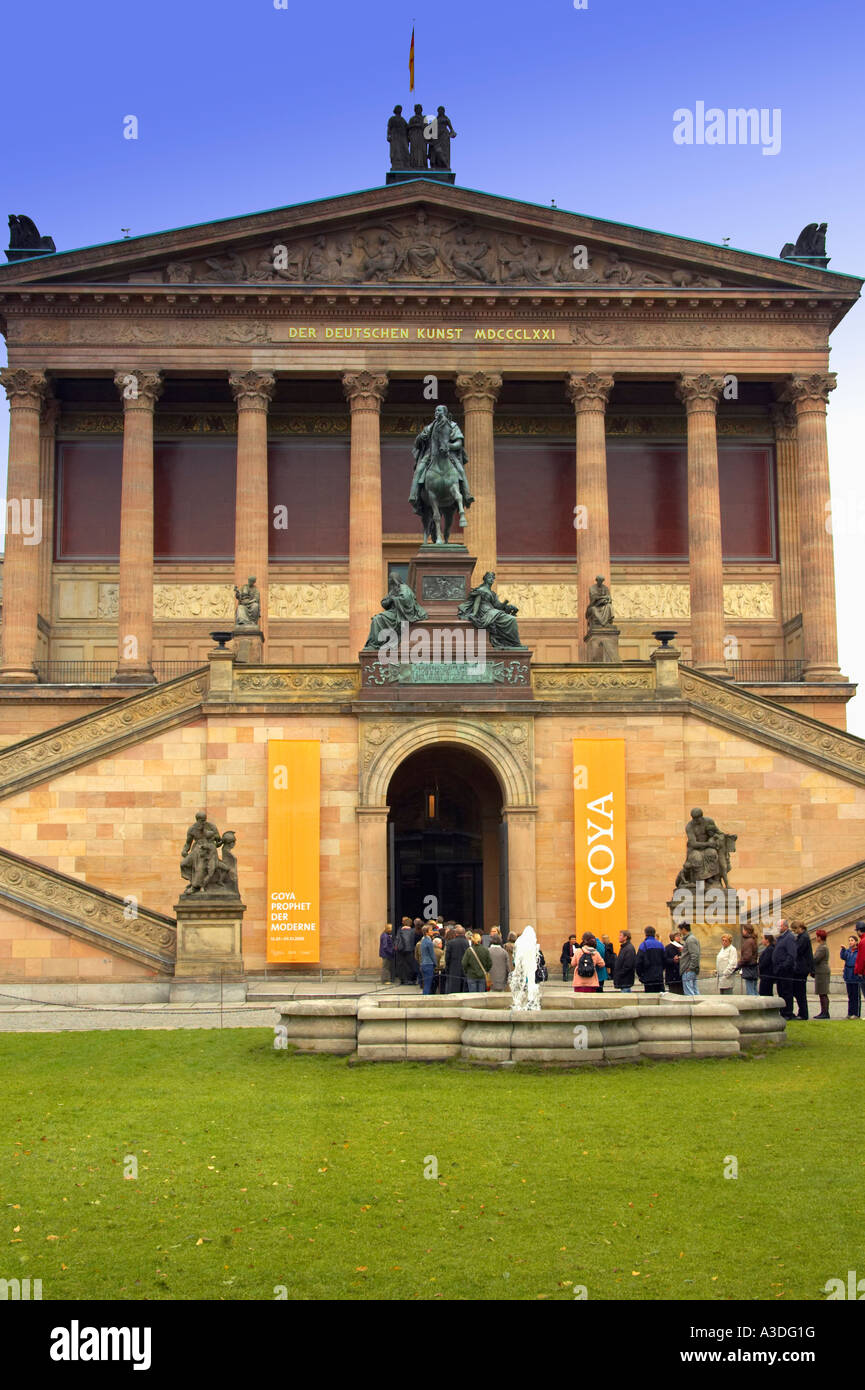 The Old Museum The Museum Island Berlin Germany Stock Photo - Alamy