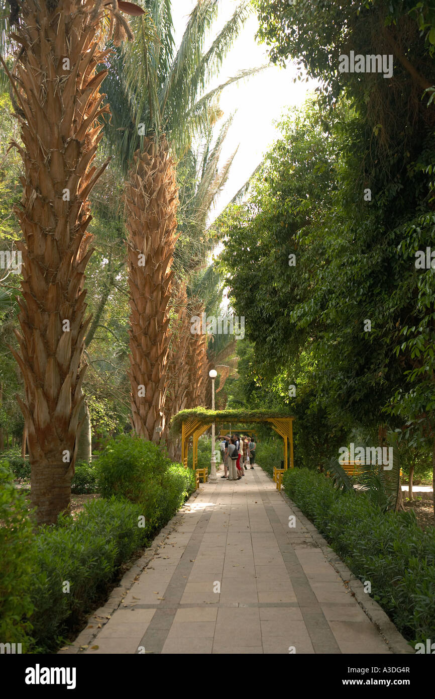 Gardens of Kitchener s Island Aswan Egypt Stock Photo - Alamy