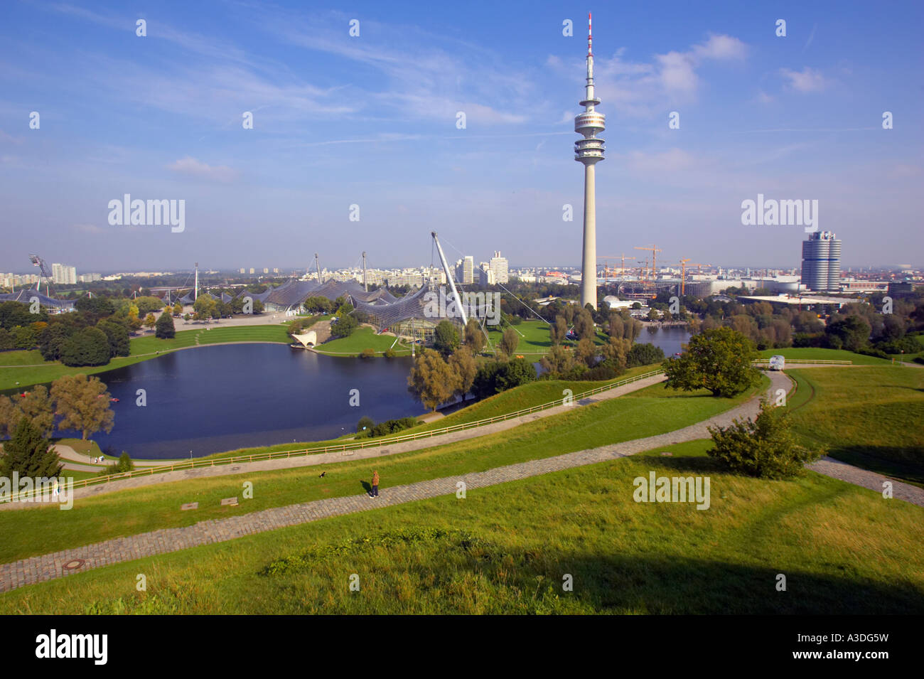Olympic Park Munich Germany Stock Photo - Alamy