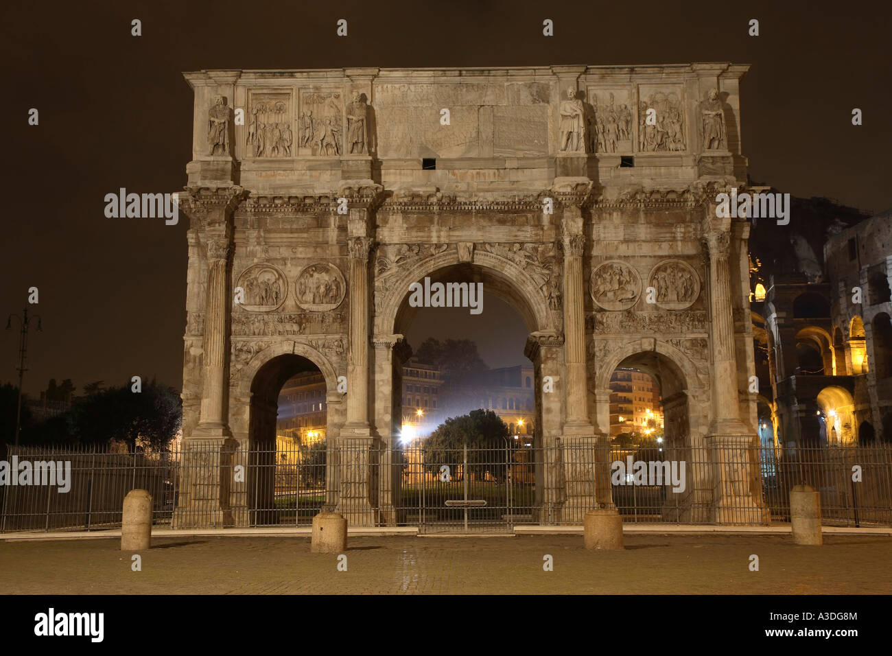 Arch of Constantine, Rom, Italy Stock Photo - Alamy