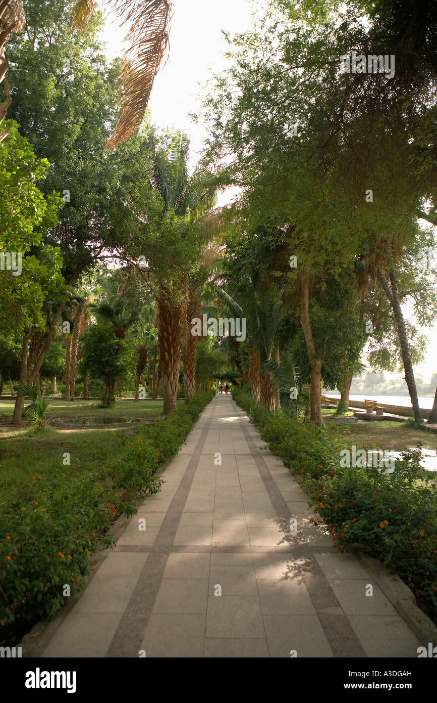 Gardens of Kitchener s Island Aswan Egypt Stock Photo - Alamy