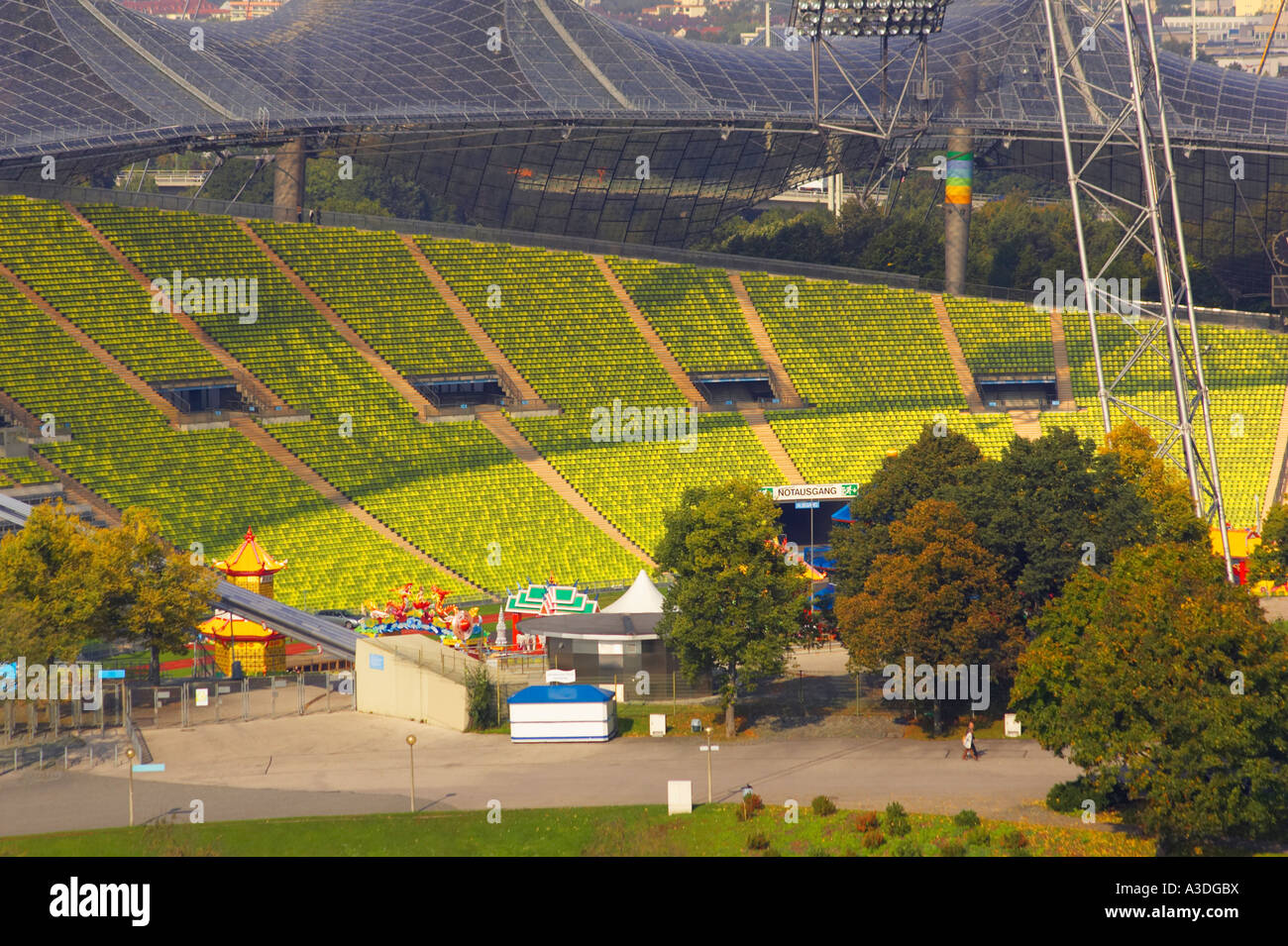 Olympic Stadium Munich Germany Stock Photo - Alamy