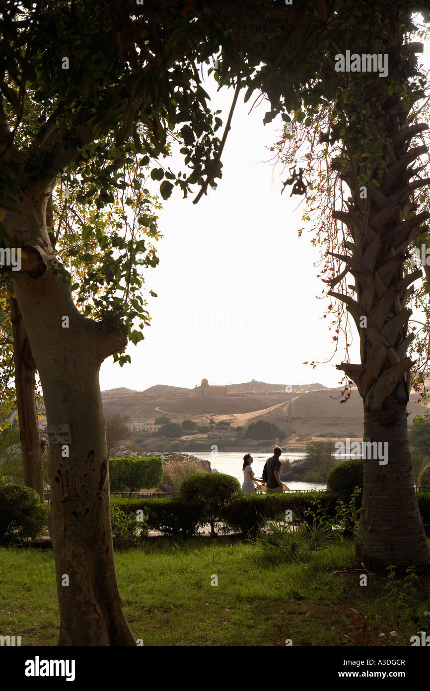 Gardens of Kitchener s Island Aswan Egypt Stock Photo - Alamy