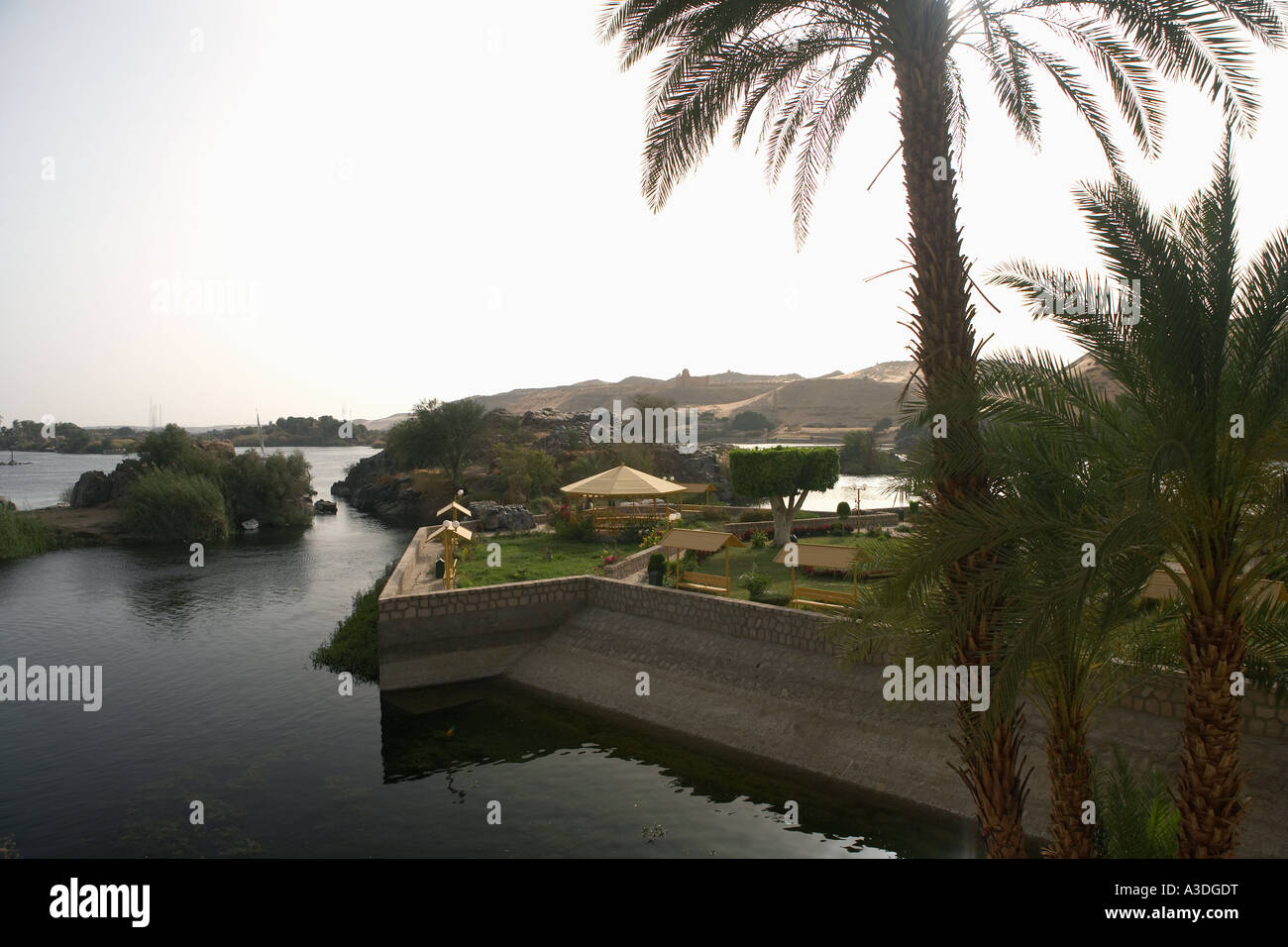 Gardens of Kitchener s Island Aswan Egypt Stock Photo - Alamy