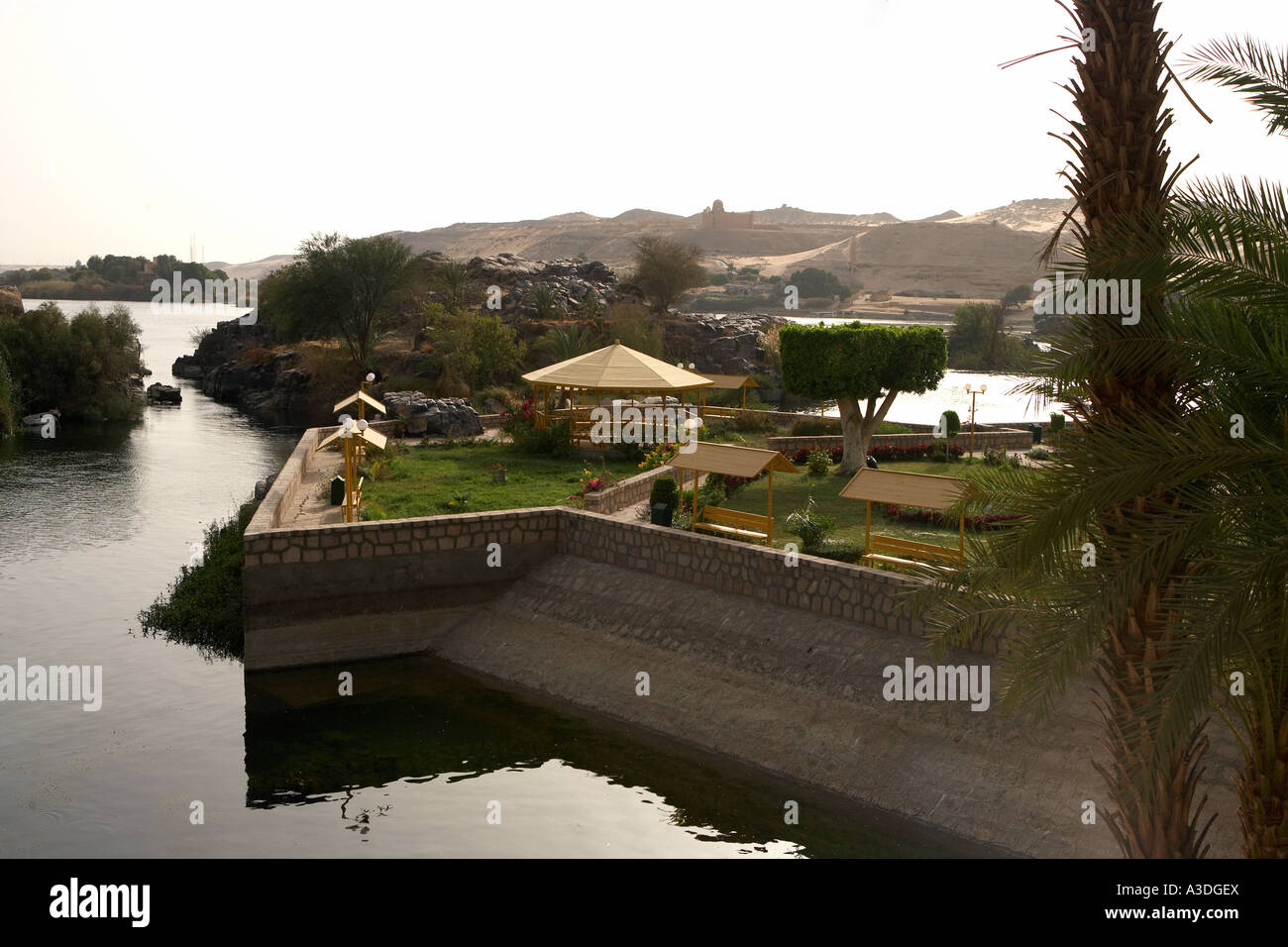 Gardens of Kitchener s Island Aswan Egypt Stock Photo - Alamy