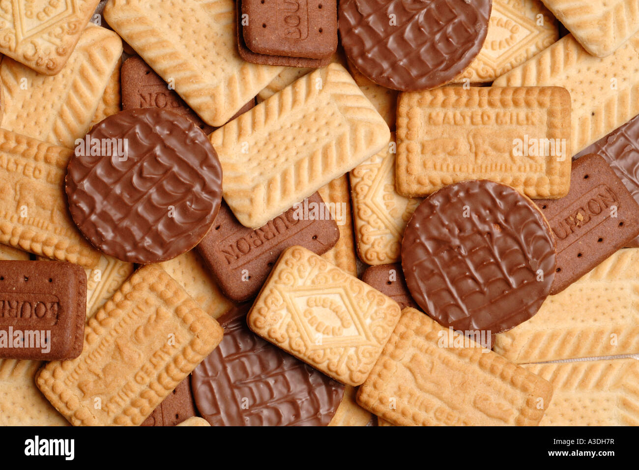Collection of biscuits Stock Photo - Alamy