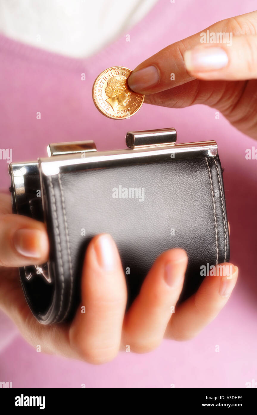 Money woman pound win hi-res stock photography and images - Alamy