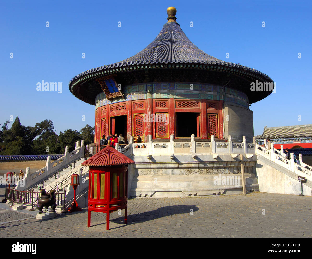 Imperial Vault of Heaven, Temple of Heaven complex, Beijing, China ...