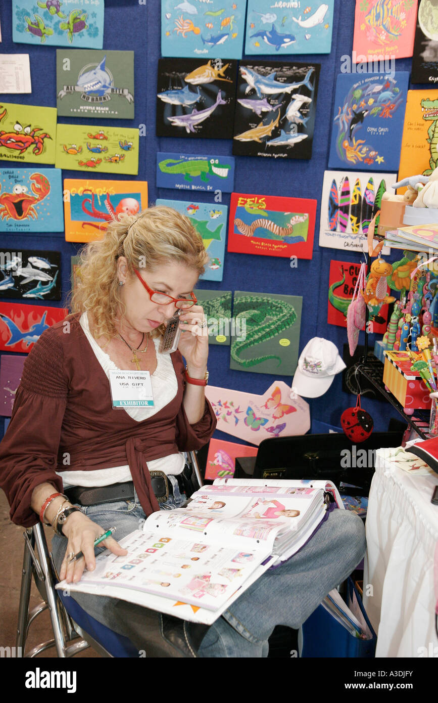 Miami Beach Florida,Convention Center,centre,Gift Show,products,retail ...