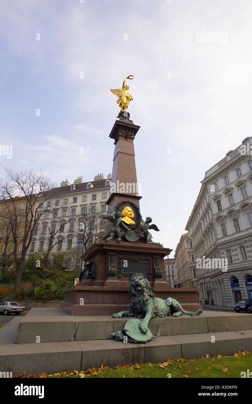 The Liebenberg Statue Vienna Austria Stock Photo - Alamy
