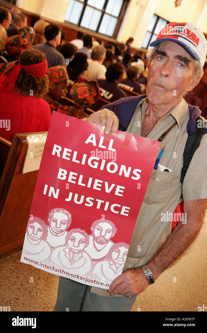 Miami Beach Florida,Francis de Sales Church,Martin Luther King Day ...