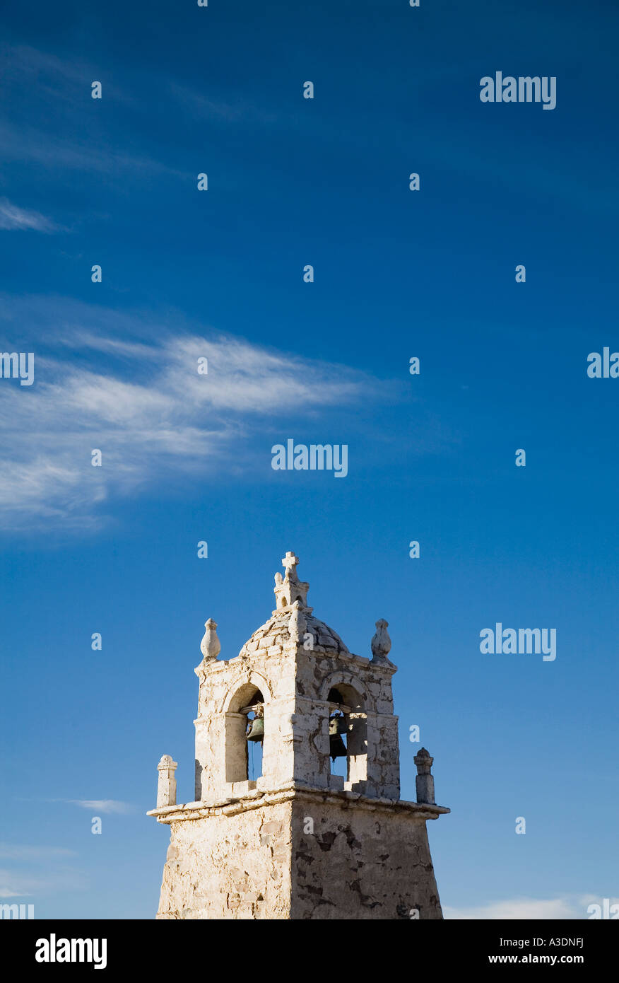 Top of bell tower Stock Photo - Alamy