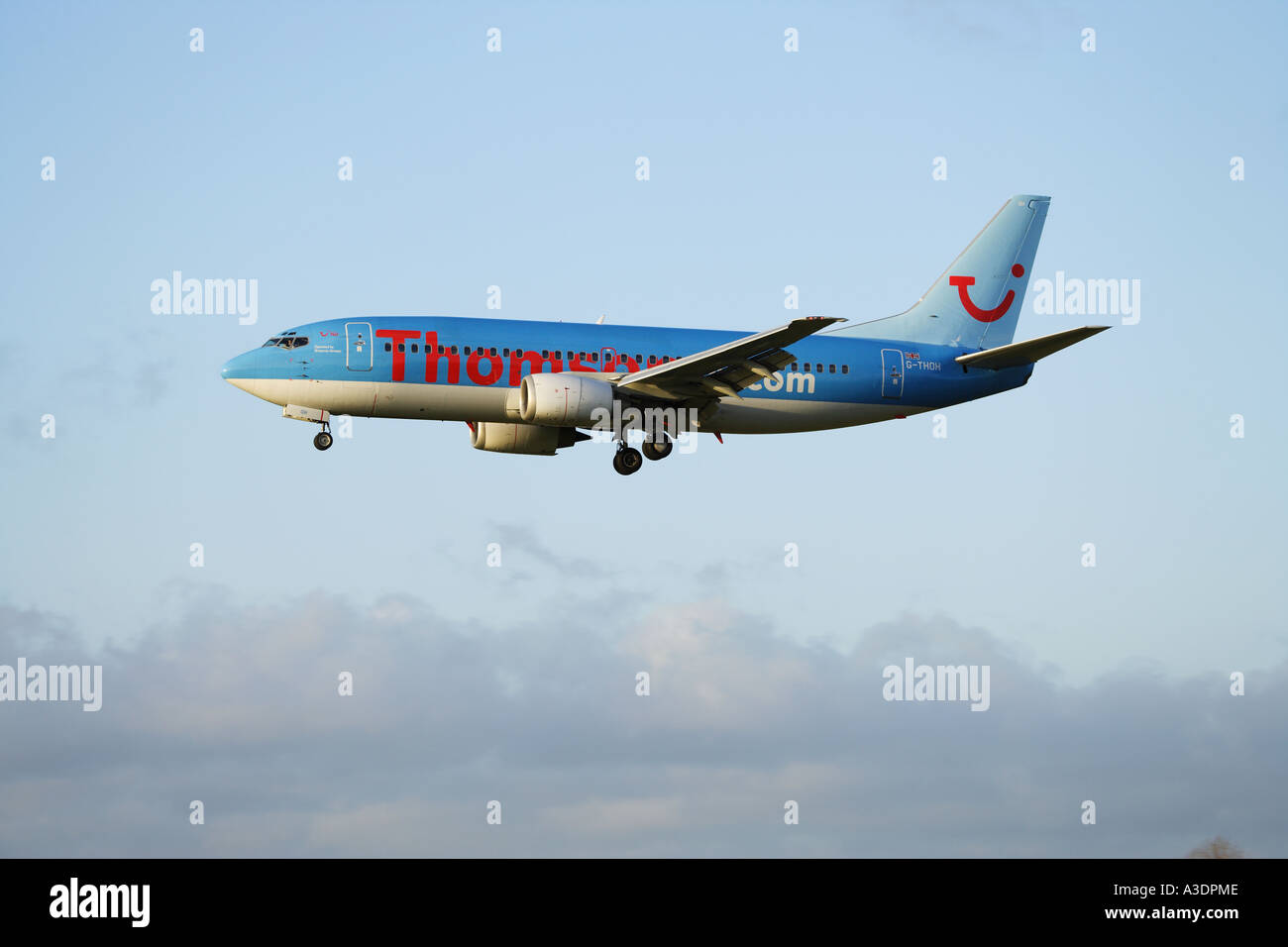 Thompsonfly Boeing 737 Stock Photo - Alamy