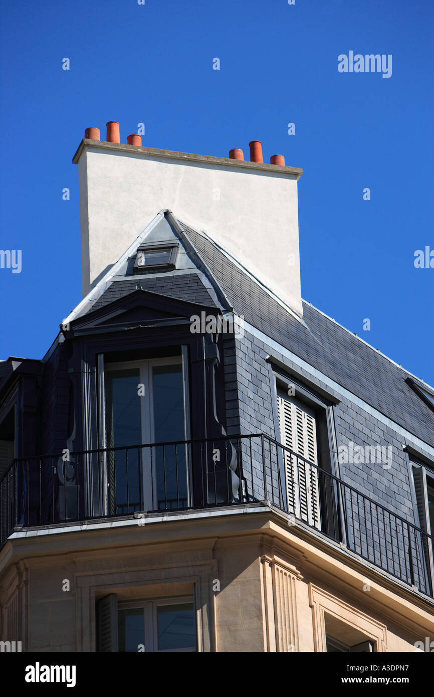 Blue sky abstract builing Stock Photo - Alamy