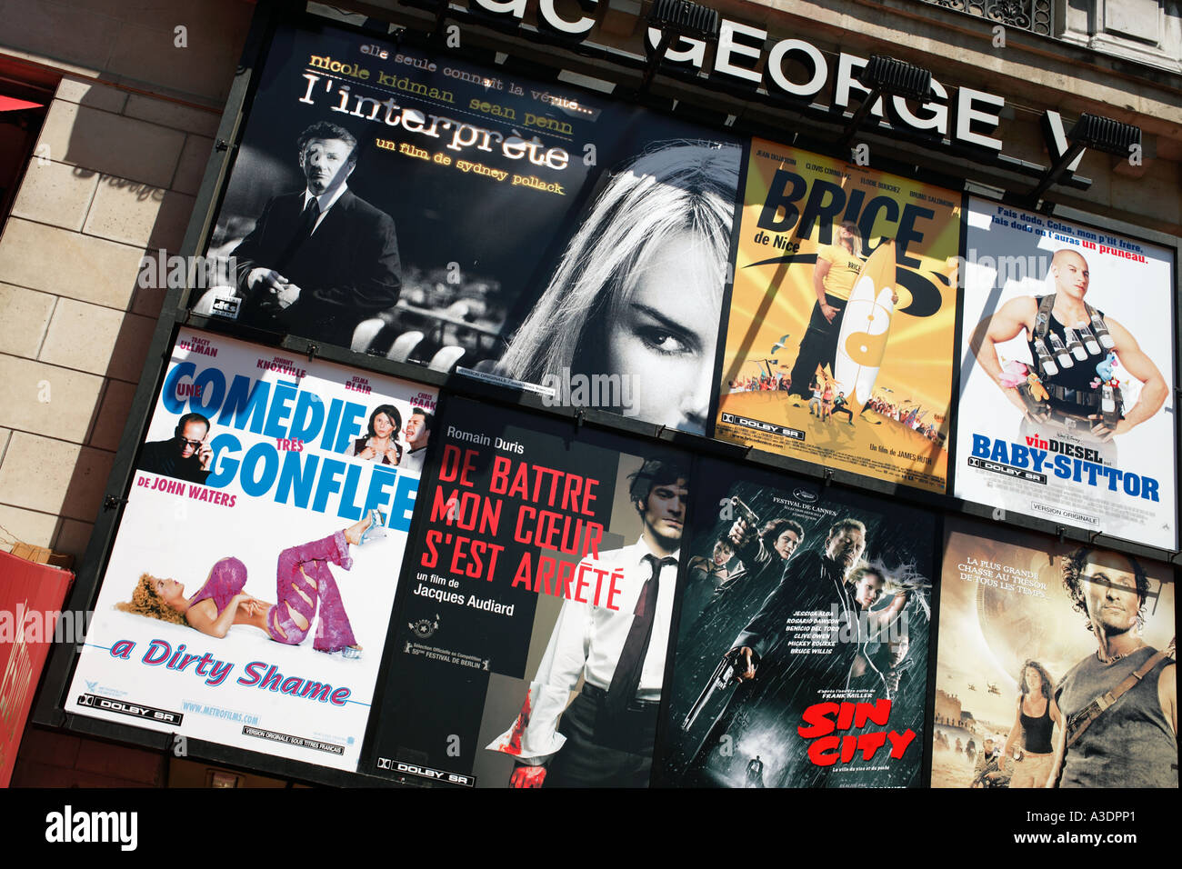 Movie Cinema signs Stock Photo - Alamy