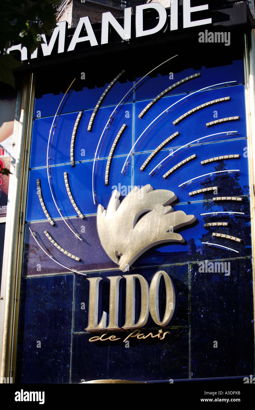 Lido champs elysees paris hi-res stock photography and images - Alamy