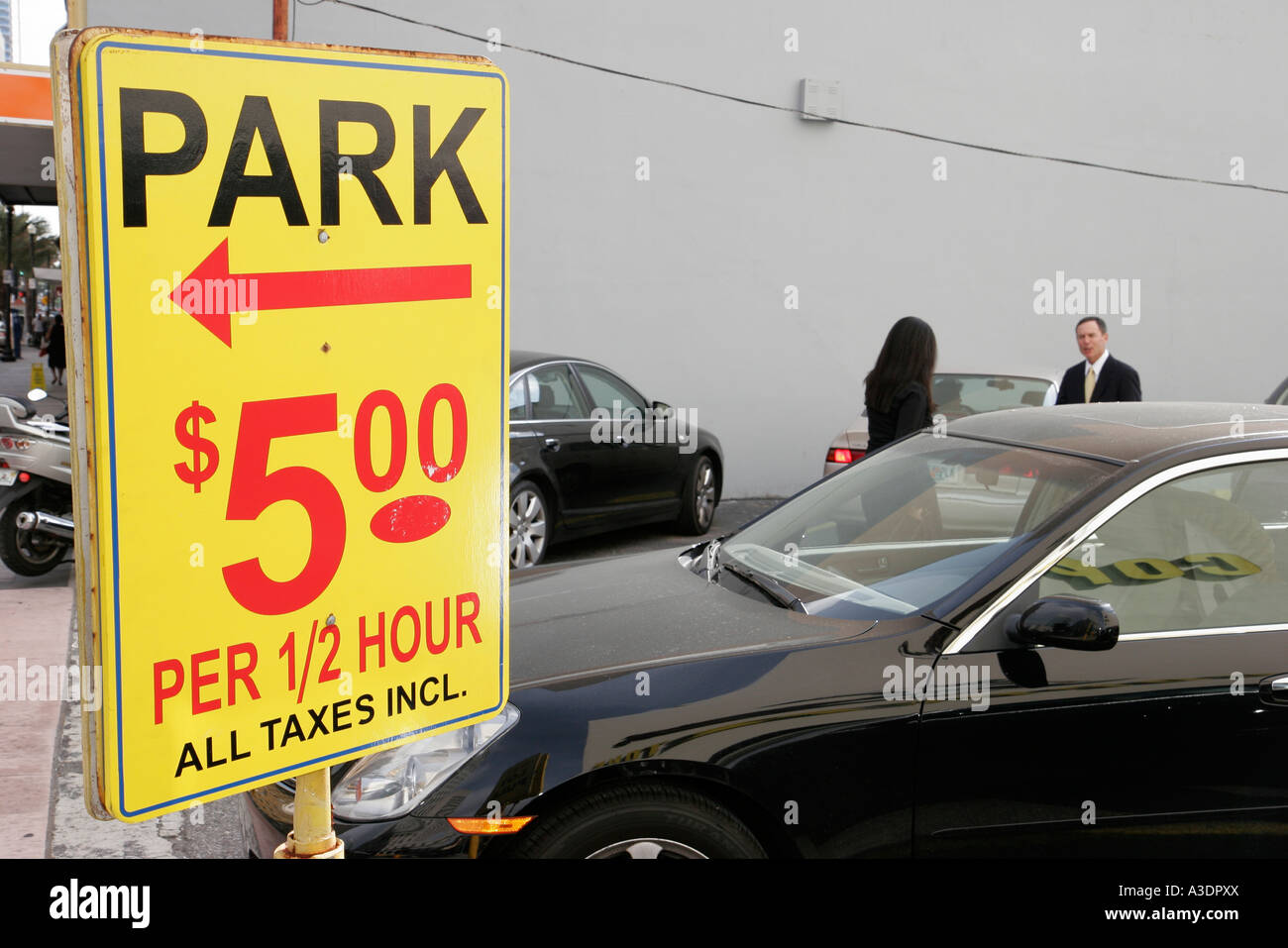 Miami Florida,Flagler Street,sign,logo,parking lot,car cars park,car ... Miami Florida,Flagler Street,sign,logo,parking lot,car cars park,car ...