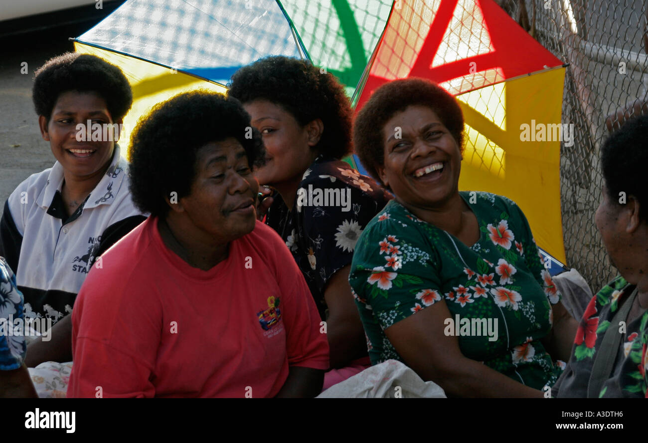 Fijian melanesian women fiji hi-res stock photography and images - Alamy