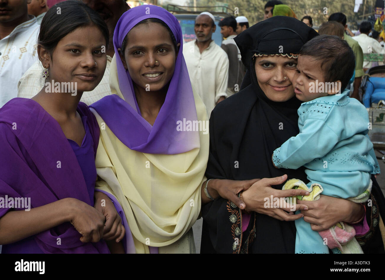 Women in Delhi India Stock Photo - Alamy