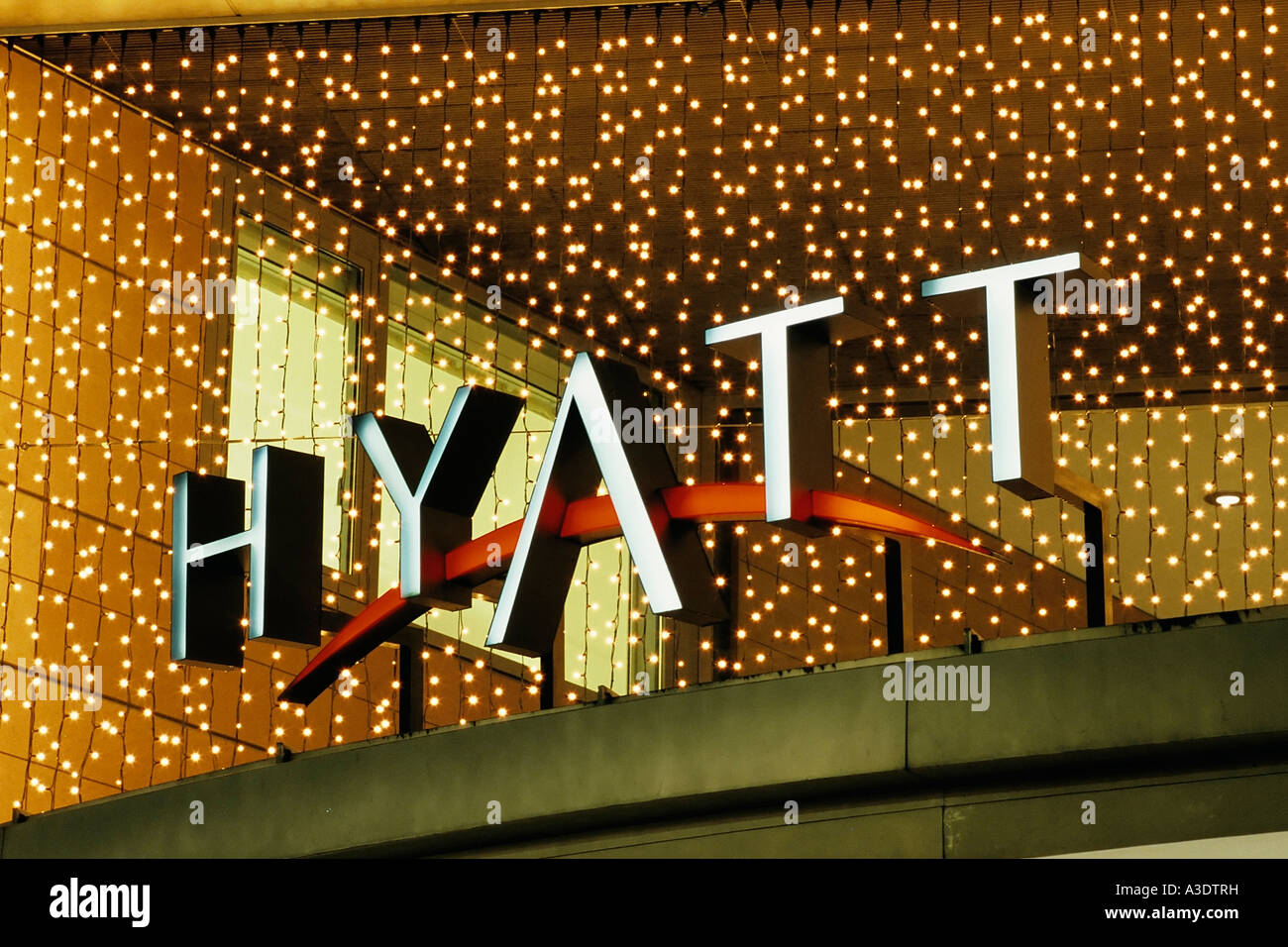 Emblem of the hotel hyatt Stock Photo - Alamy
