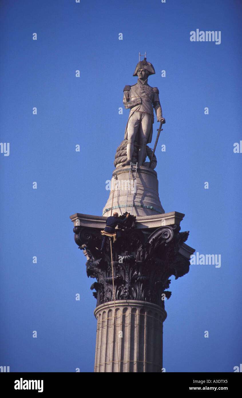 Statue Nelson Trafalgar Clean High Resolution Stock Photography and ...