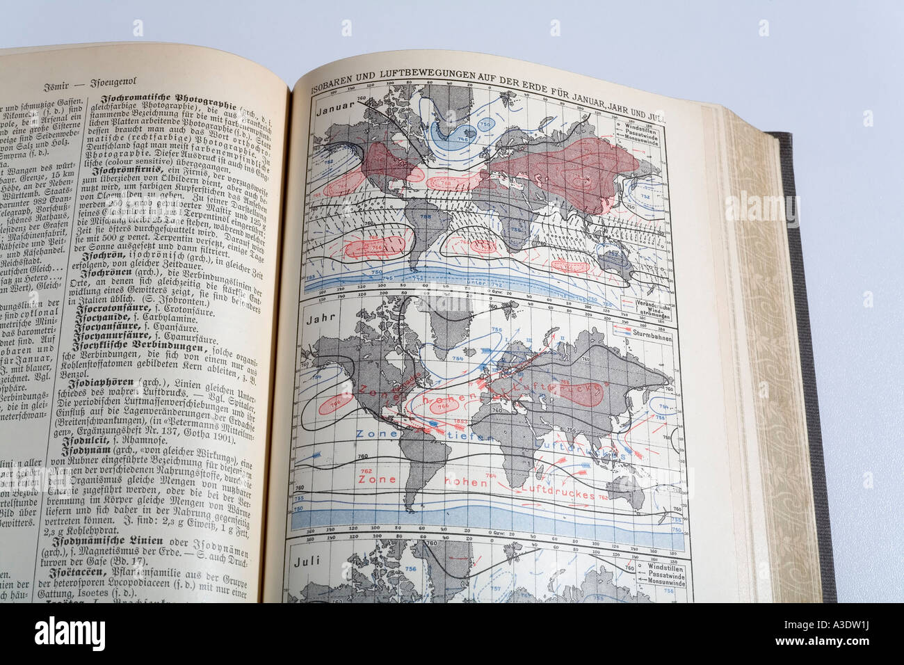 Isobar world map hi-res stock photography and images - Alamy