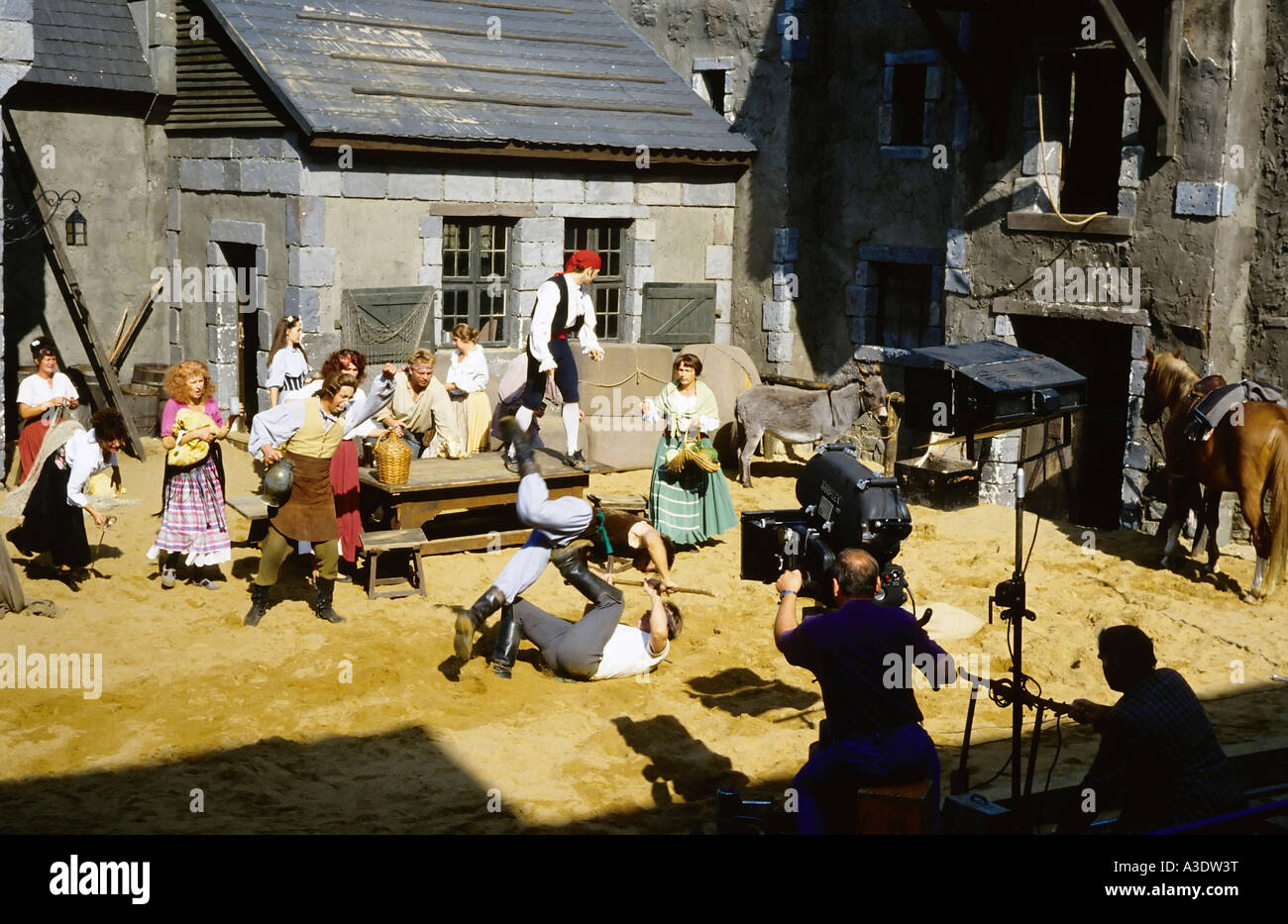 Actor shooting film studio hi-res stock photography and images - Alamy