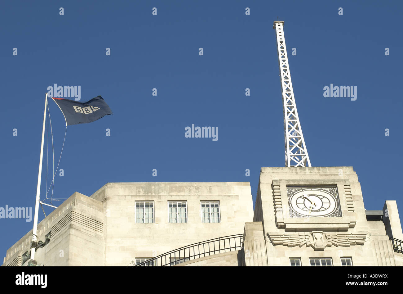 Broadcasting House BBC Corporate Headquarters London Stock Photo - Alamy