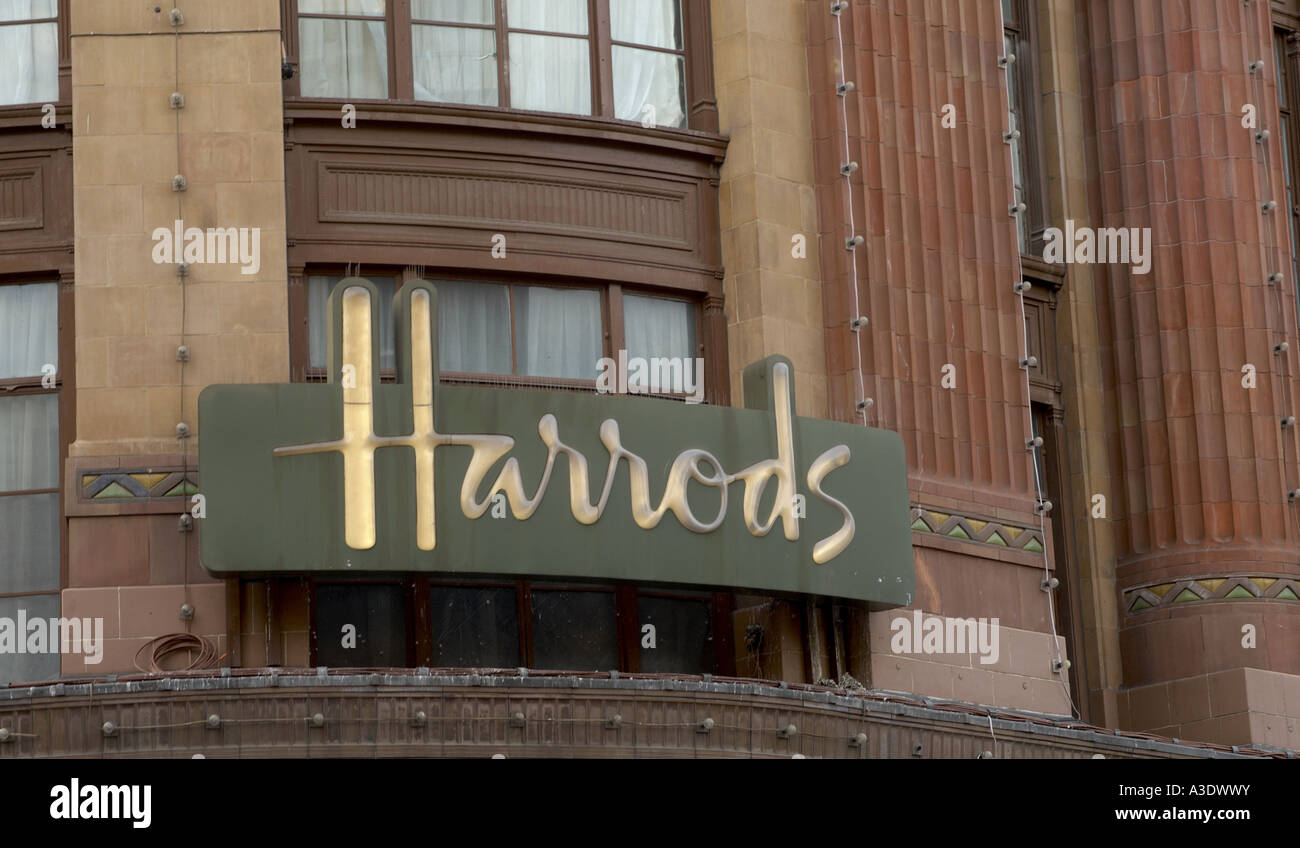 Harrods the world s most famous department store Knightsbridge London ...