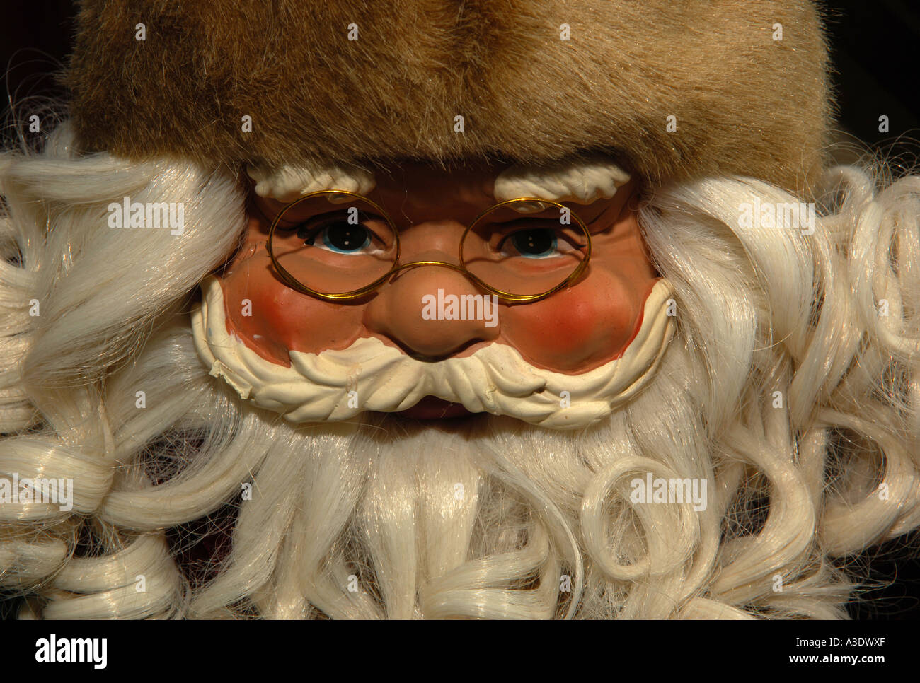 Vertical closeup shot santa hi-res stock photography and images - Alamy