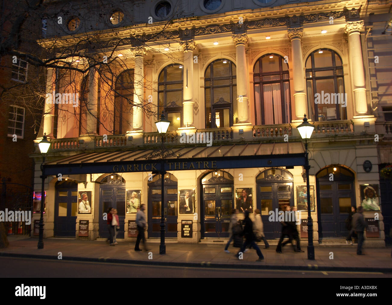 The Garrick Theatre exterior London Stock Photo - Alamy