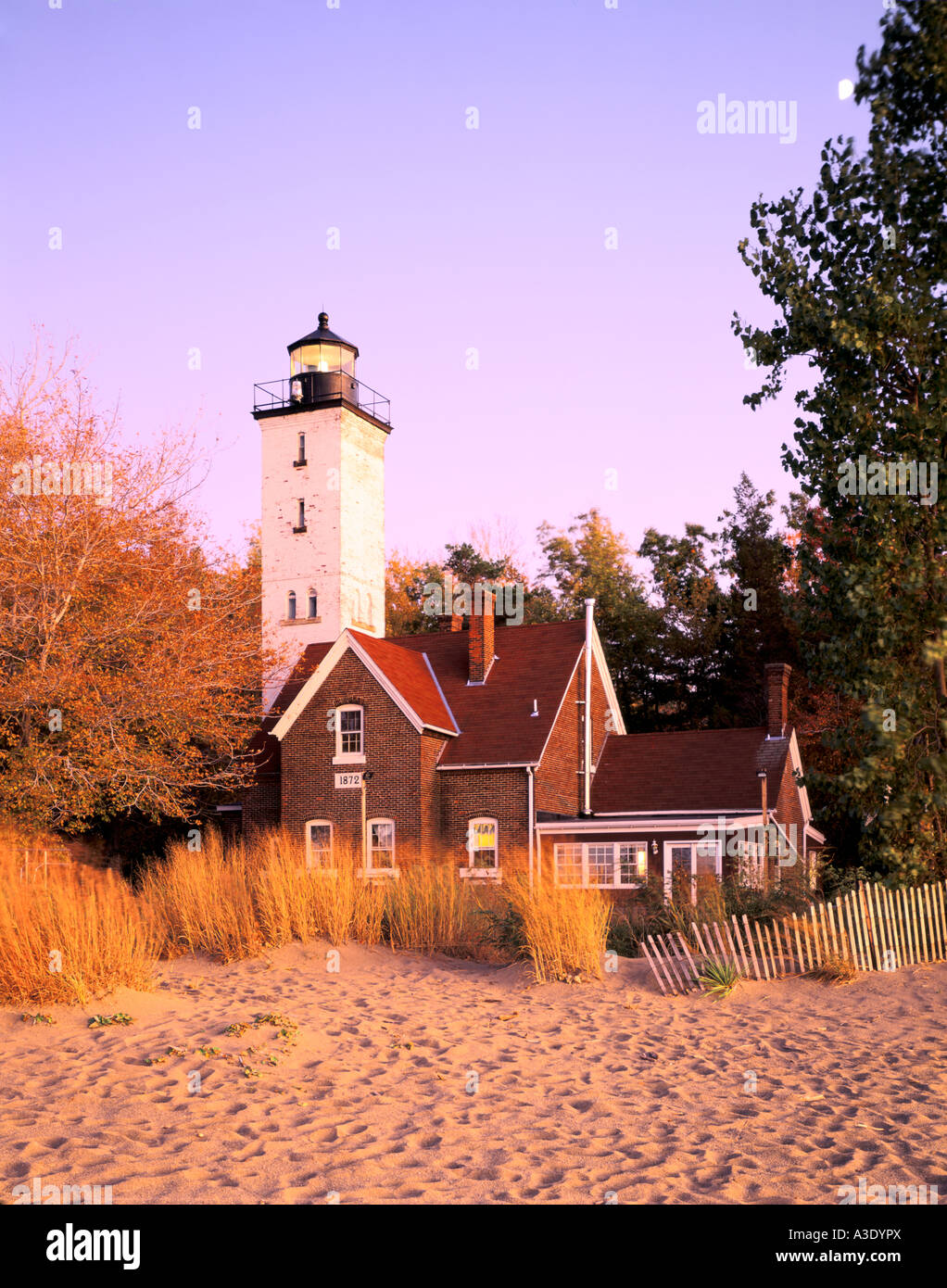 Presque Isle Lighthouse (Circa 1872), Presque Isle State Park (National ...