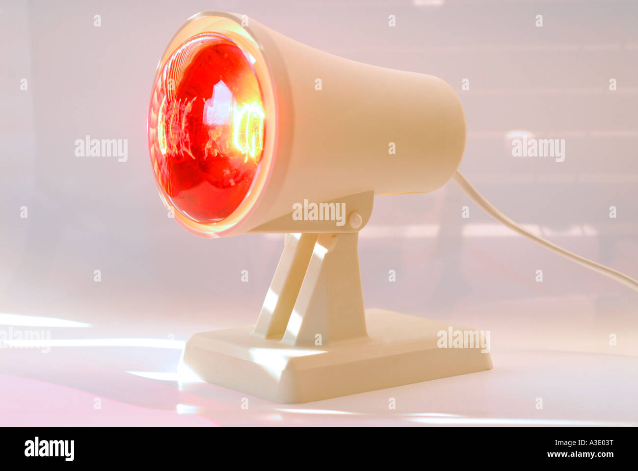 Red light lamp Stock Photo - Alamy