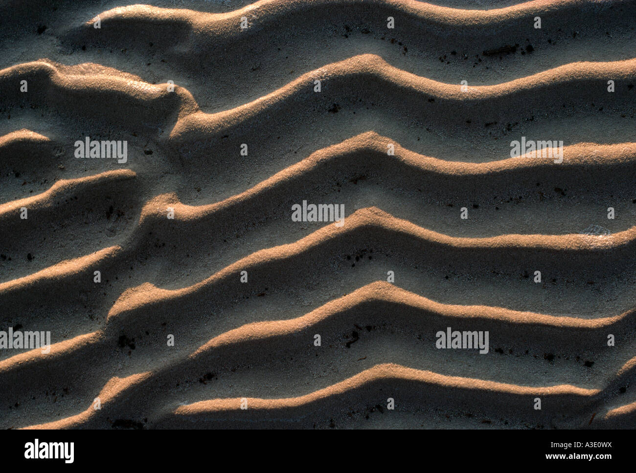 Abstract Sand Patterns Along Shore Of Great Salt Lake, Salt Lake City ...