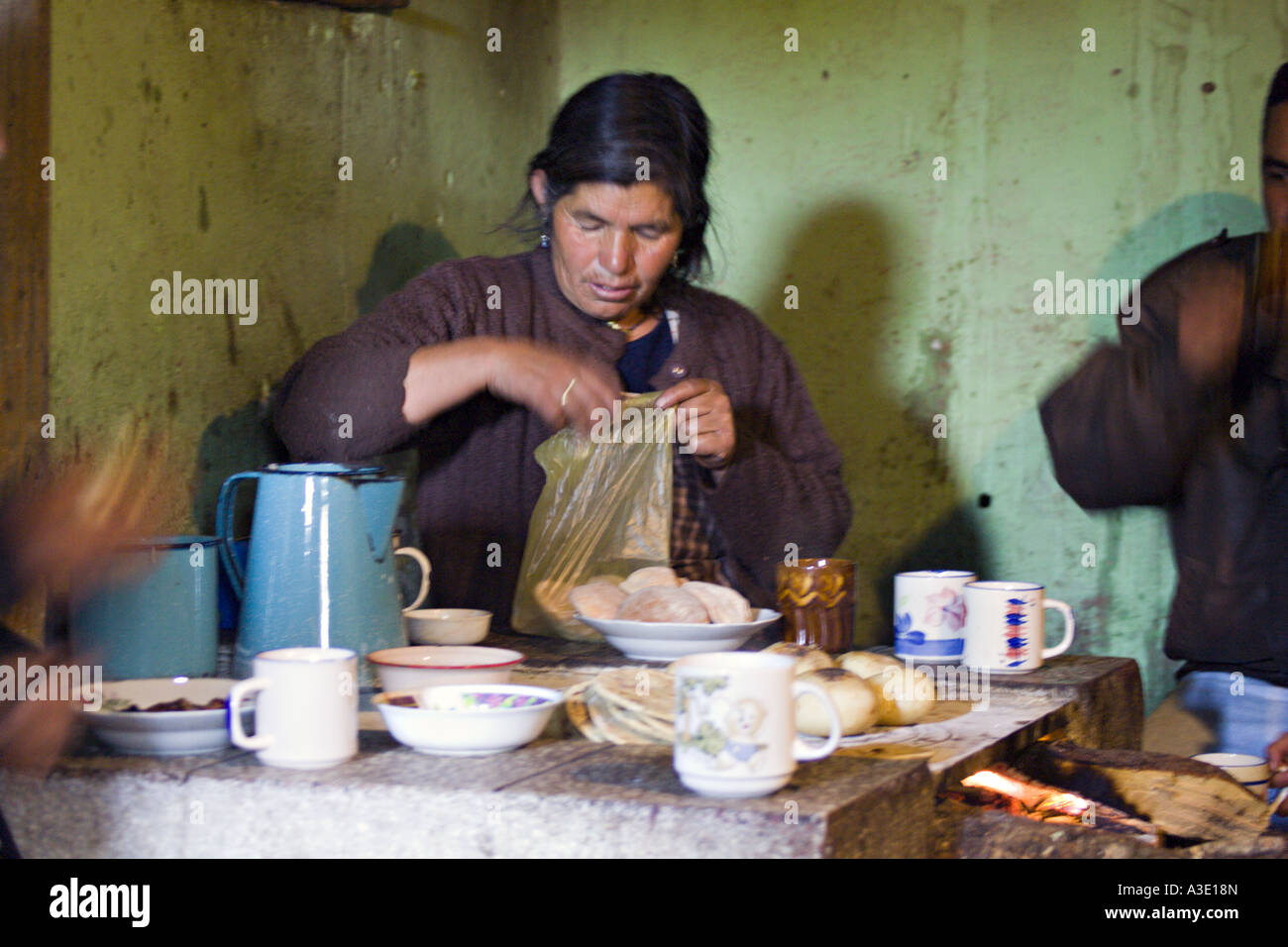 GUATEMALA CAPELLANIA Extended Indigenous Maya Quiche family having ...