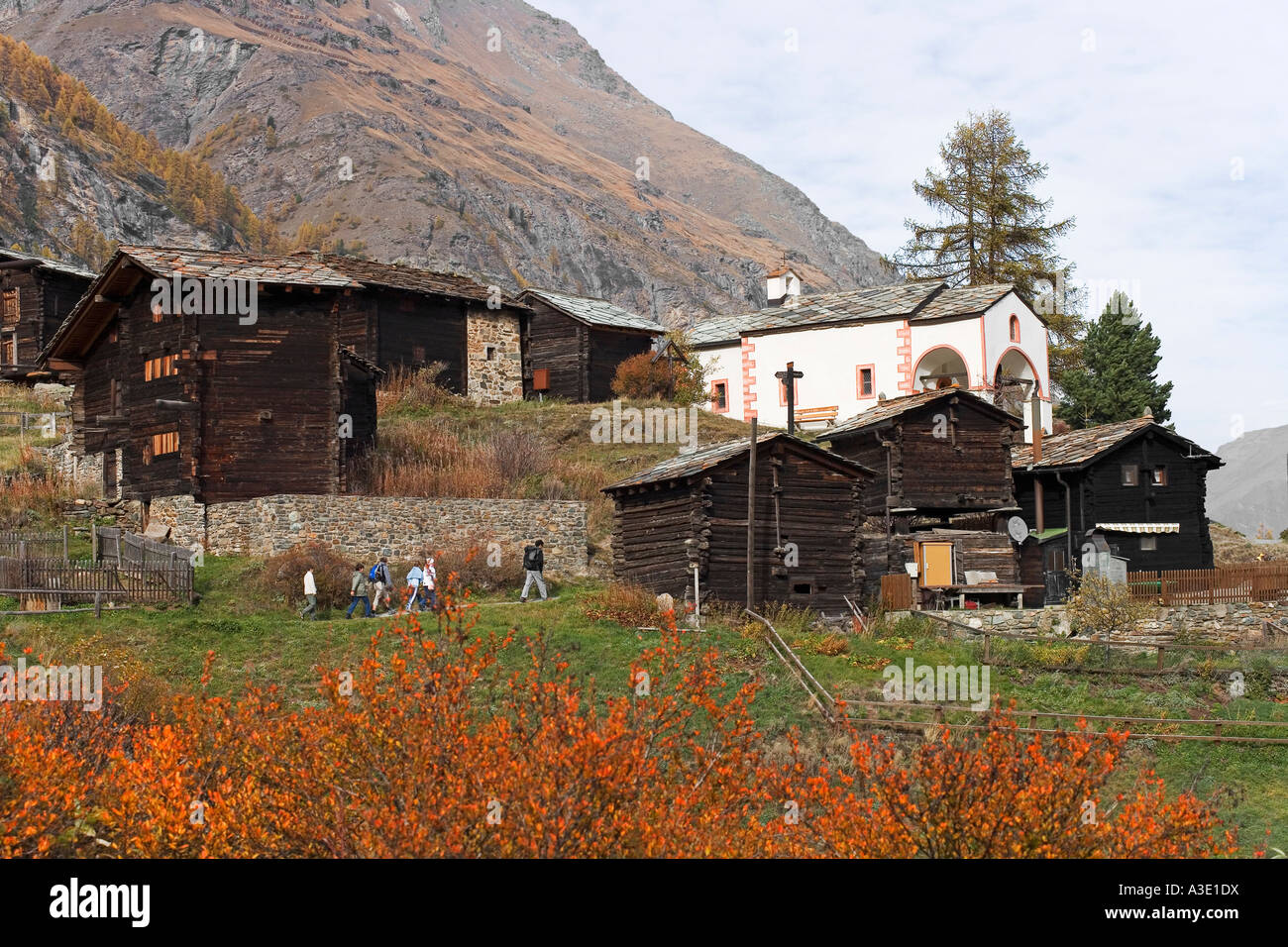 Zermatt villages hi-res stock photography and images - Alamy