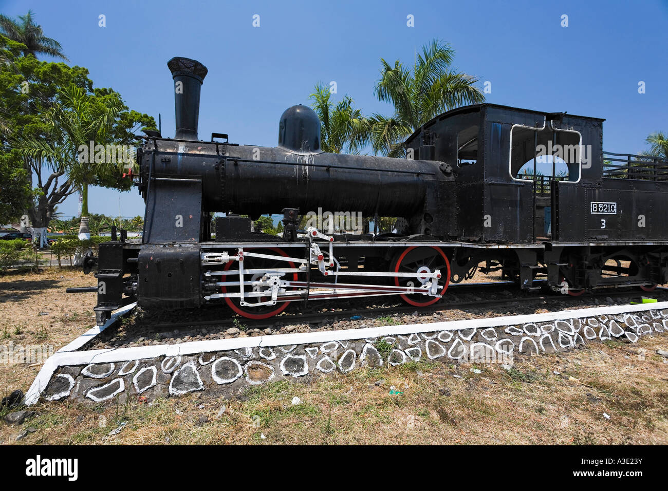 Museum for steam engine at the railway station of Ambarawa, Central ...