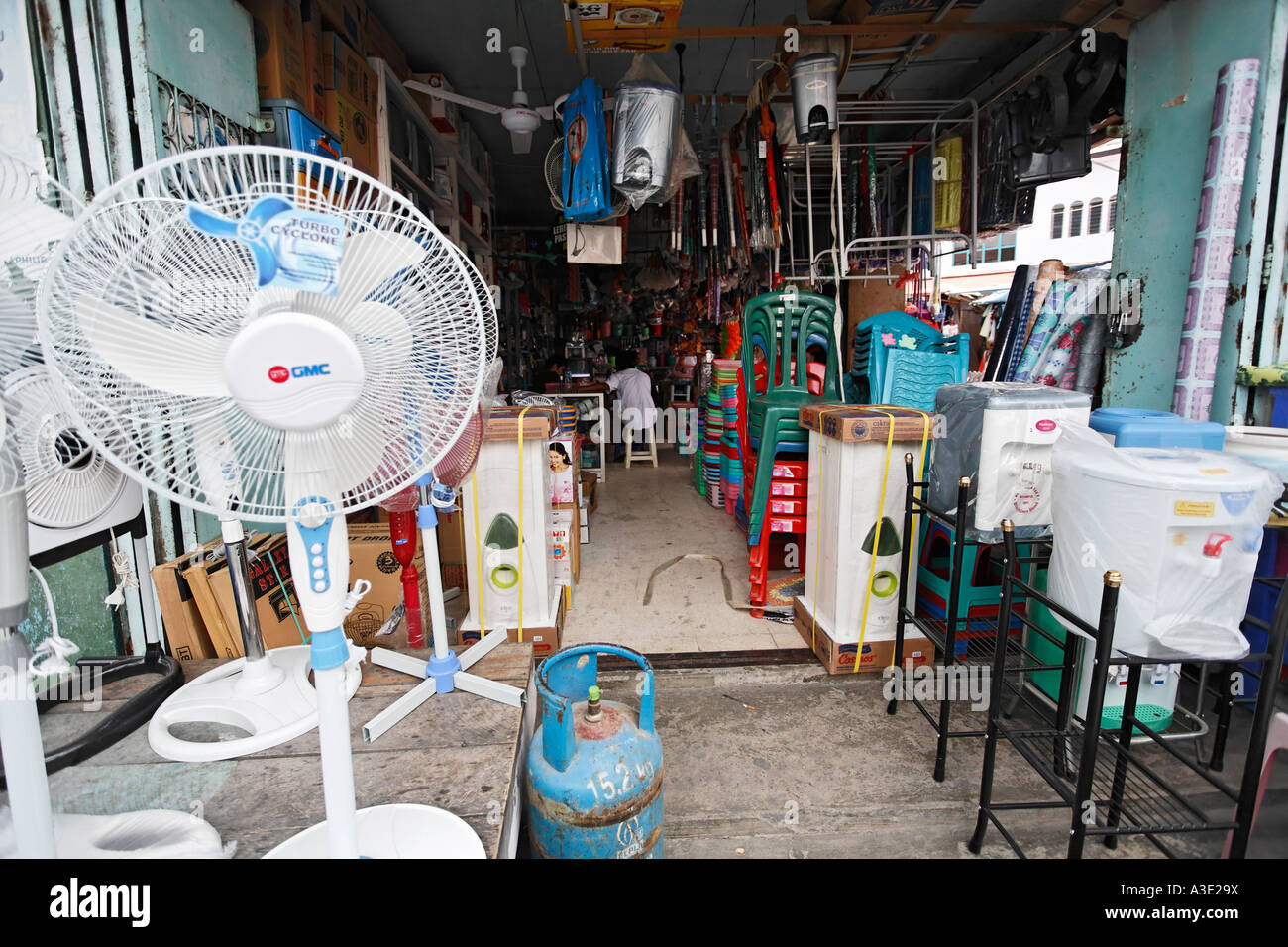 Store in Pangkalanbun, Central-Kalimantan, Indonesia Stock Photo - Alamy