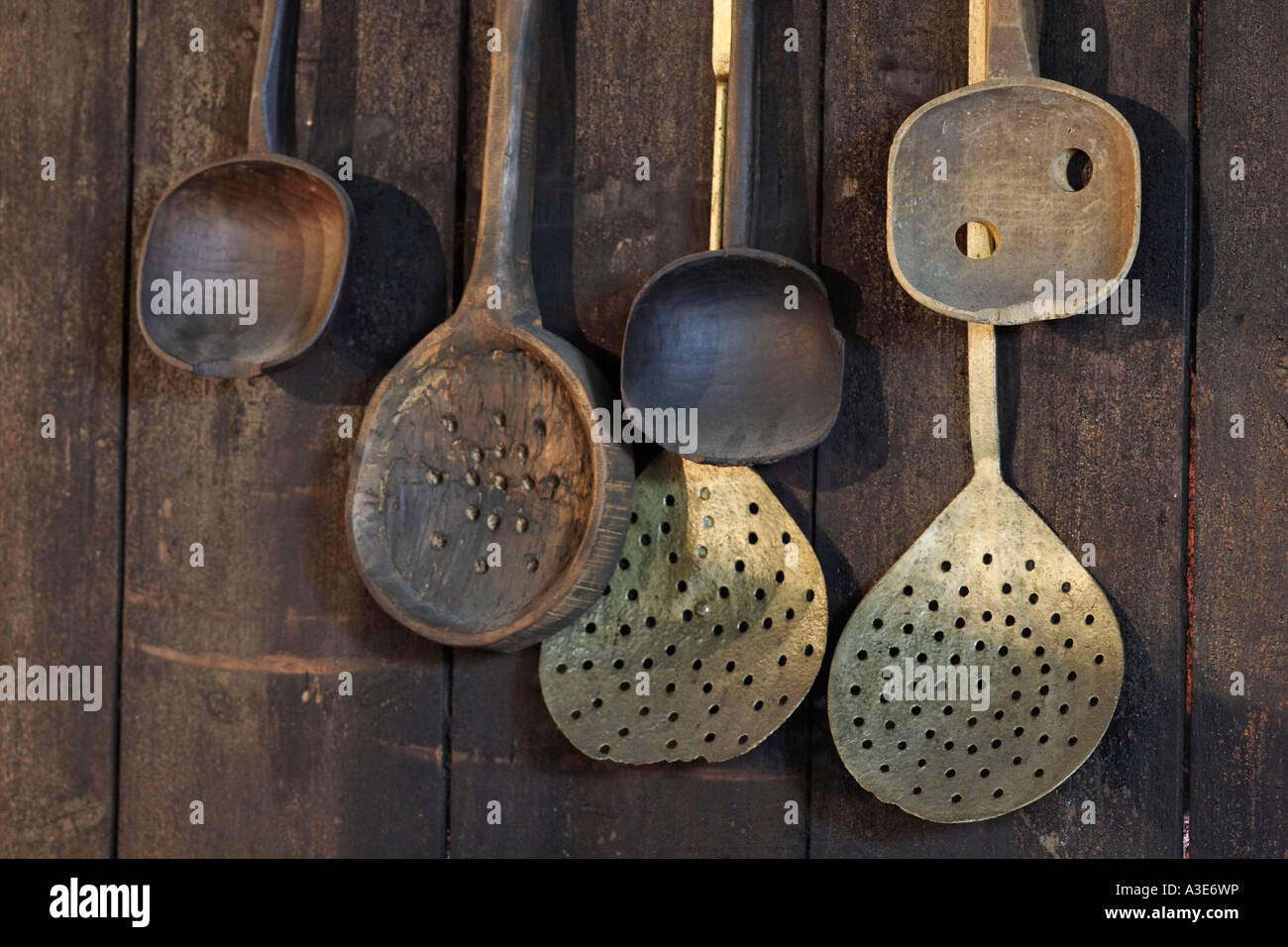 Historical culinary utensils in the Hamburg museum of local history ...
