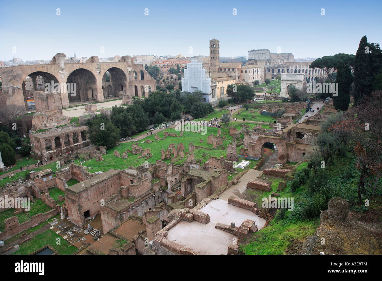 Forum Romanum, Rom, Italy Stock Photo - Alamy